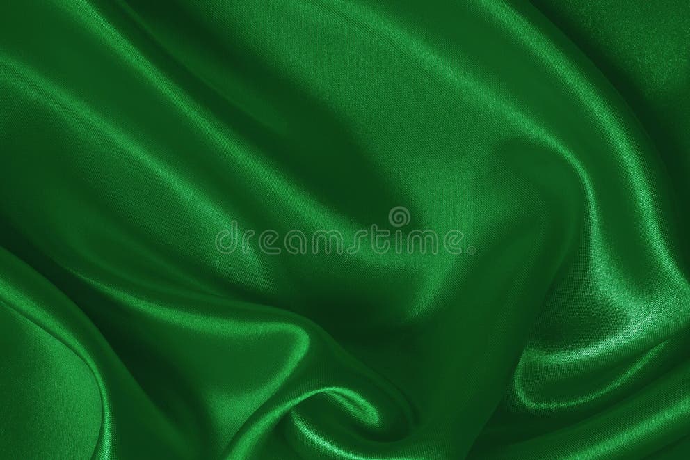 Green Emerald Fabric Texture Background, Detail of Silk or Linen ...