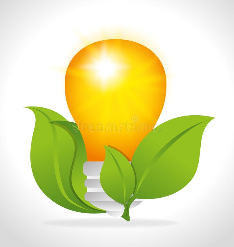 Green energy design. stock vector. Illustration of ecosystem - 58821577