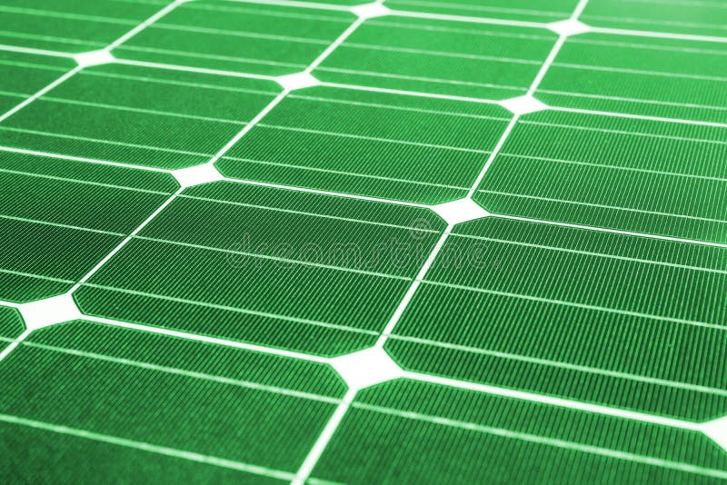Green Energy, Green Solar Panel Stock Photo - Image of renewable ...