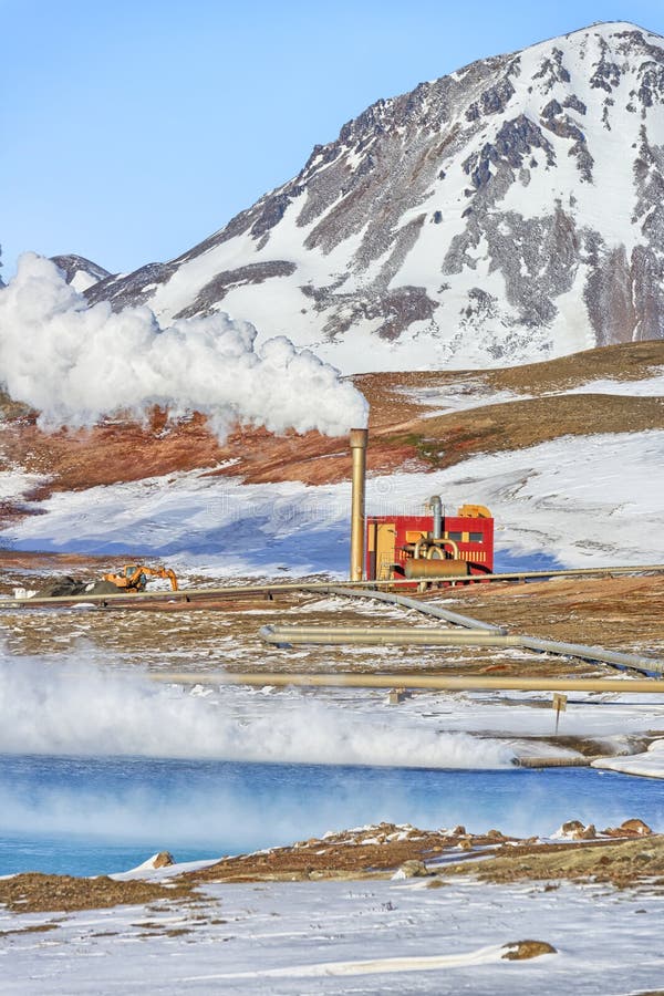 Geothermal Factory stock photo. Image of iceland, factory - 41403362