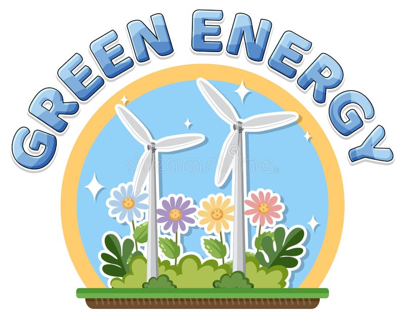 Green Energy Logo Banner Vector Stock Vector - Illustration of globe ...