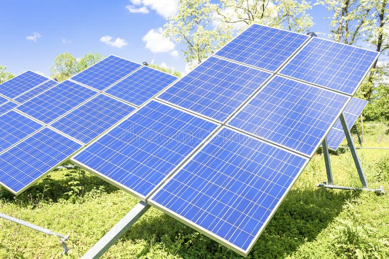 Green energy.Solar panel. stock photo. Image of microstock - 72151576