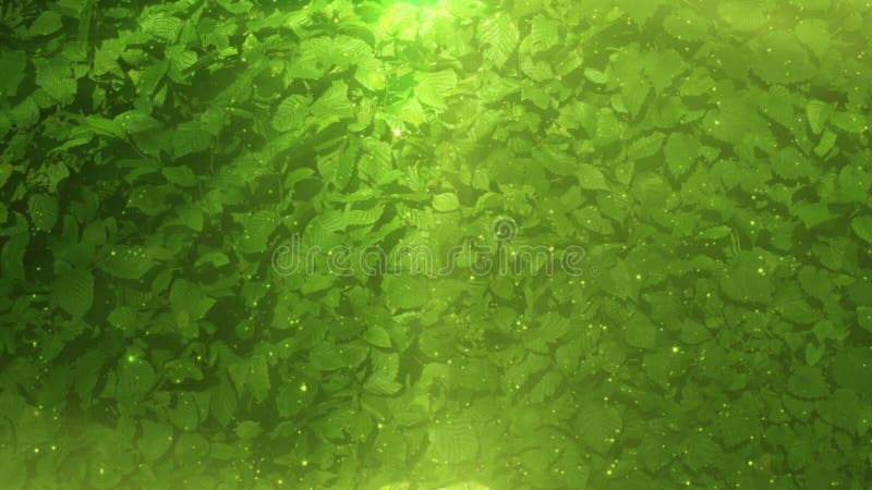 Green Environmental Background Animation Stock Video - Video of leaf ...
