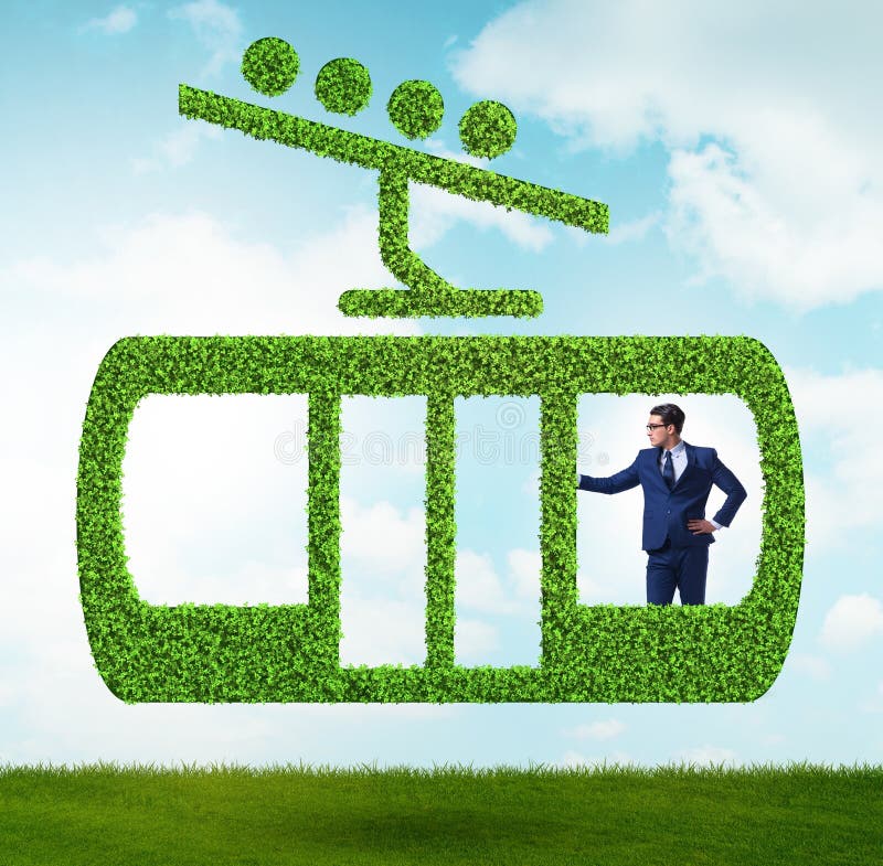 Green Environmentally Friendly Vehicle Concept Stock Photo - Image of ...