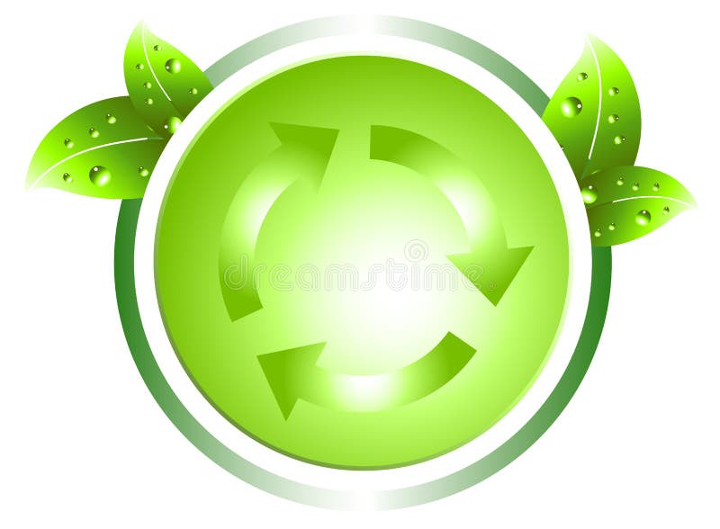 Green Evolution stock vector. Illustration of recycle - 6802253