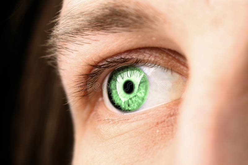 Green eye stock image. Image of face, ball, human, eyes - 3693047