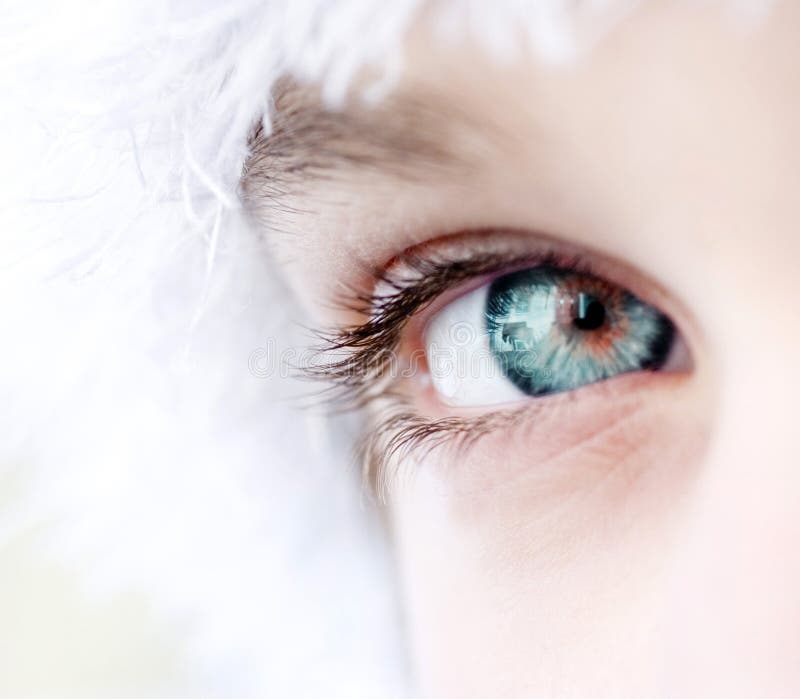 Green eye stock photo. Image of iris, color, close, makeup - 562678