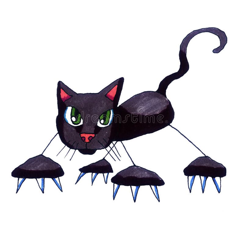 Sharp Claws Stock Illustrations – 728 Sharp Claws Stock Illustrations ...