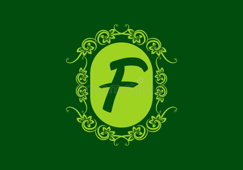 Green Initial Letter F Stock Illustrations – 876 Green Initial Letter F ...
