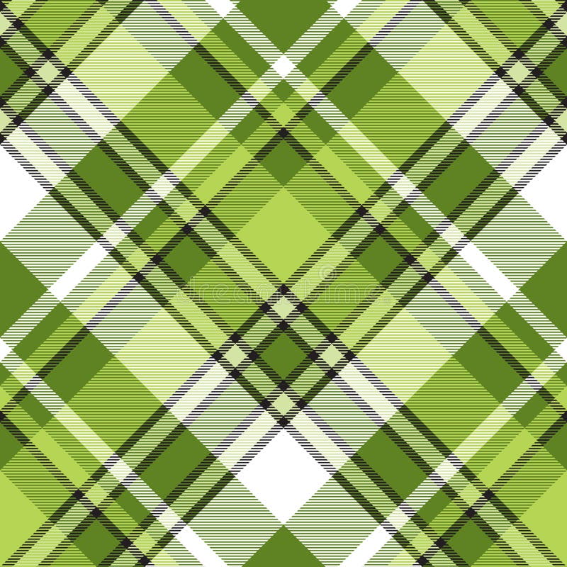 Green Fabric Abstract Modern Seamless Pattern Stock Vector ...