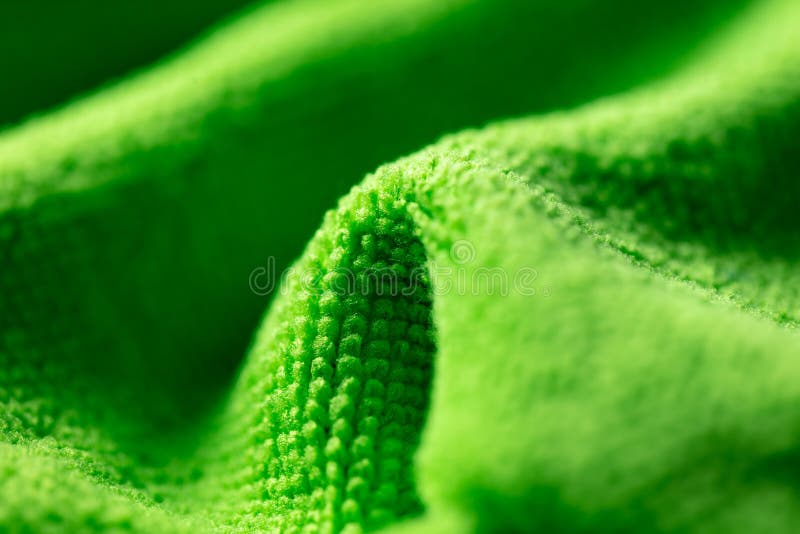 Green Fabric As an Abstract Background Stock Image - Image of abstract ...