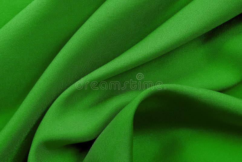 Green Cotton Fabric Texture Background, Seamless Pattern of Natural ...