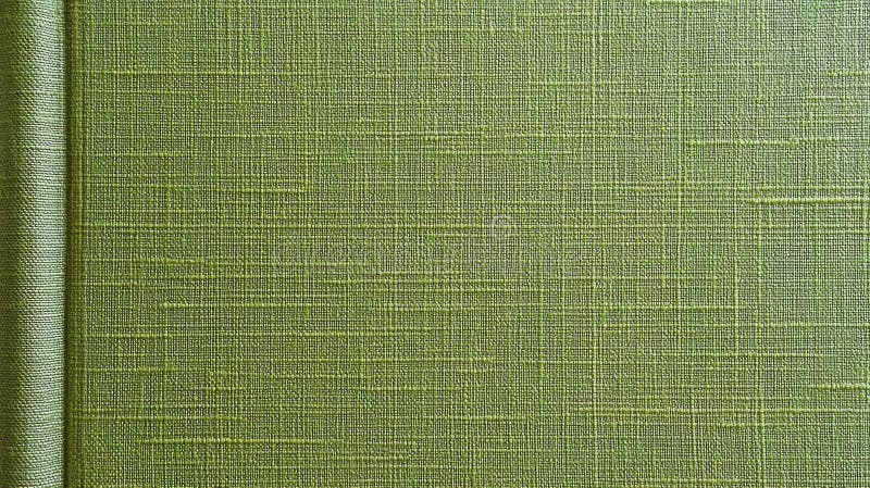Green Fabric Texture a Close-up Perspective of Interwoven Threads Stock ...