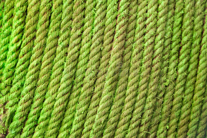 Green fiber cable rope stock image. Image of green, macro - 22244931