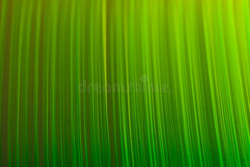 Green Colored Fiber Optics stock image. Image of electric - 2365555