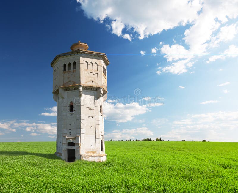 Medieval Stone Tower stock photo. Image of large, architecture - 9627126