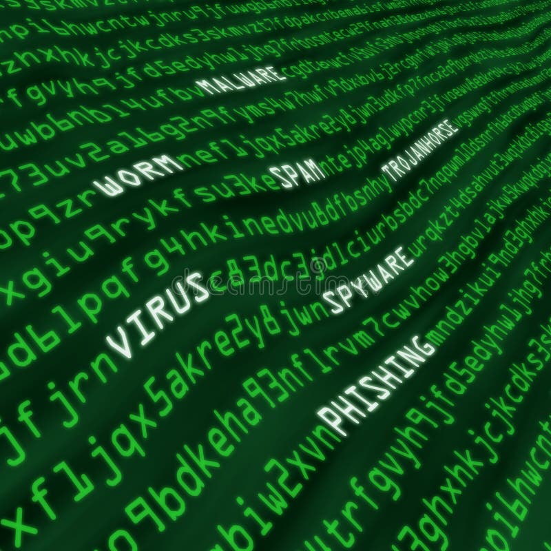 Cyber Attack. Data Phishing with Fishing Hook, Laptop, Internet ...