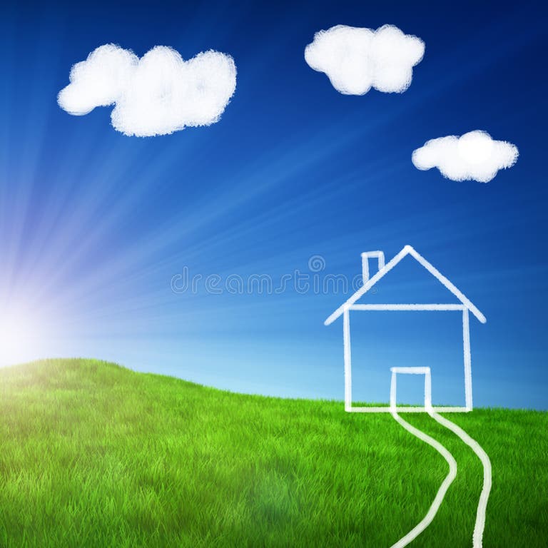 Chalk Drawing Grass Stock Illustrations – 1,043 Chalk Drawing Grass ...