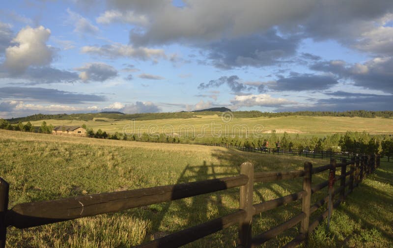 Green fields of colorado stock photo. Image of fields - 52426432