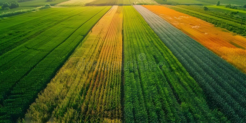 Green Fields Top View stock photo. Image of lawn, field - 324212860