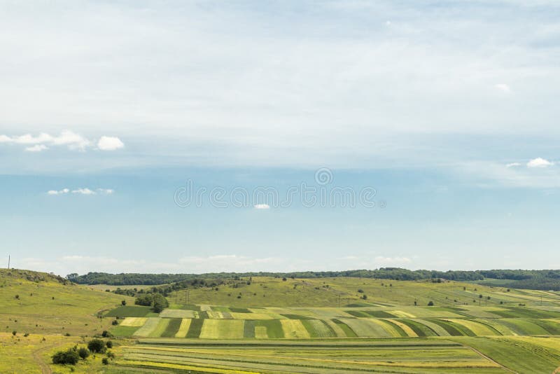 Green Fields in Western Ukraine Stock Photo - Image of inspire, windows ...