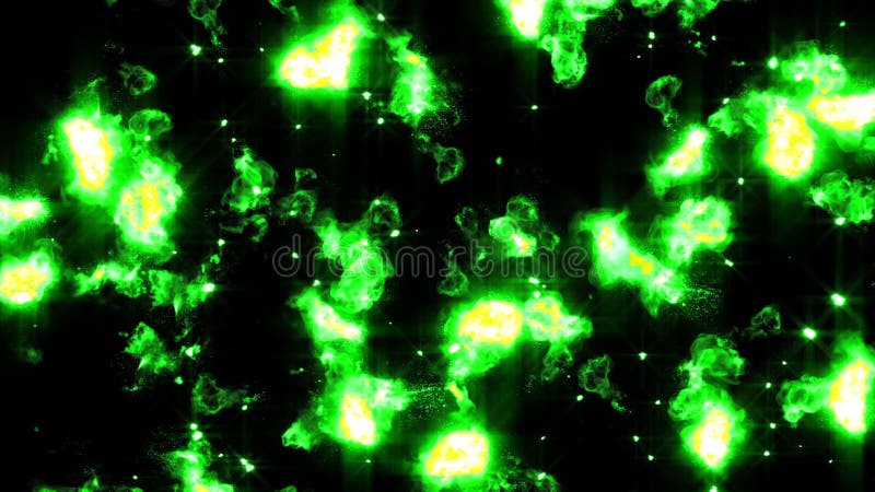 Green Fire Flame Loop Animation Stock Video - Video of speed, explode ...