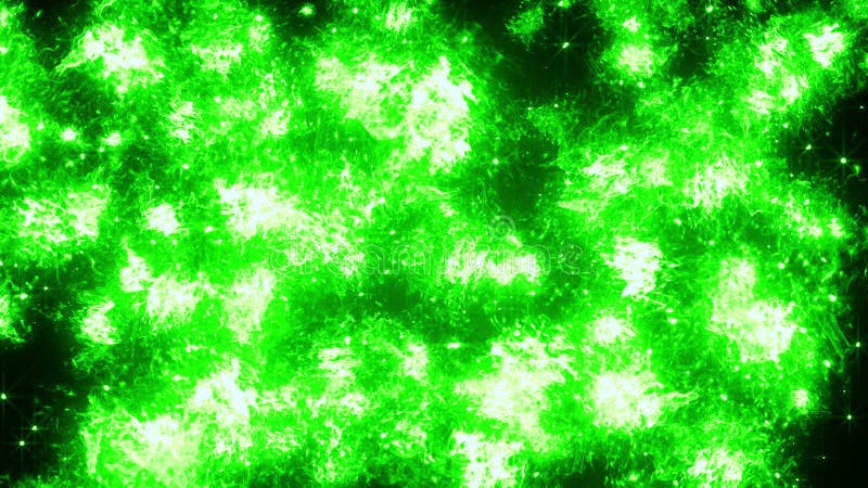 Green Fire Ball Explosion Flame Loop Animation Stock Footage - Video of ...