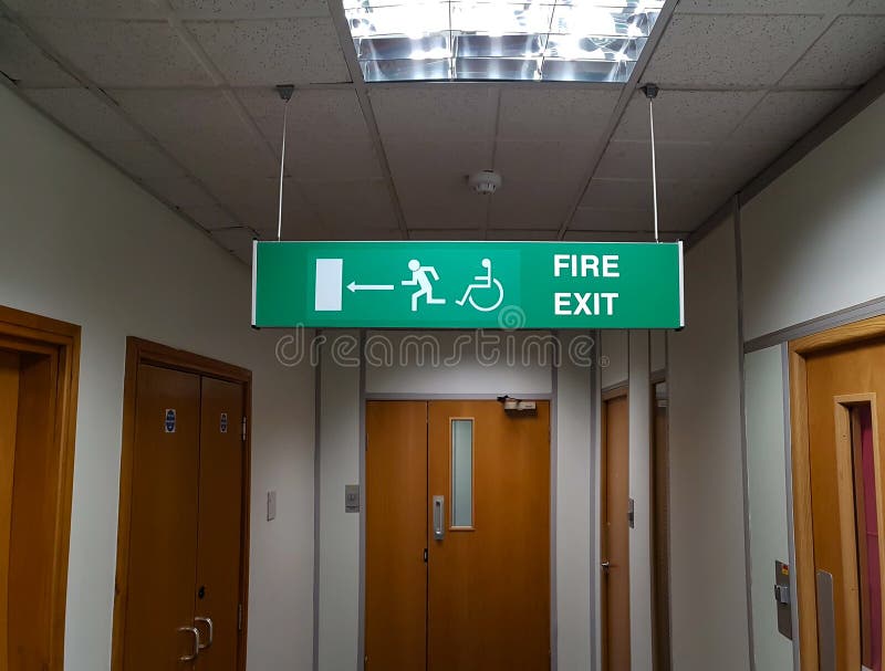 Emergency exit glass door stock image. Image of doorway - 21590475