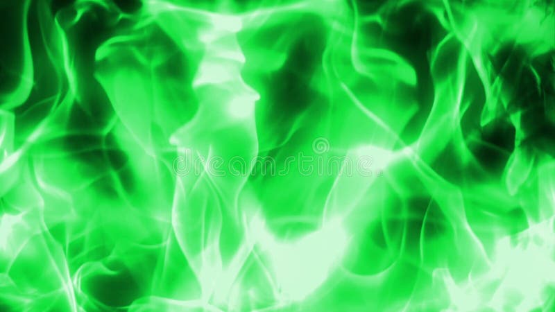 Green Fire Flame Loop Animation Stock Video - Video of speed, explode ...