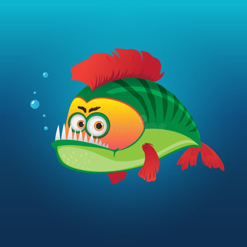 Green Fish stock vector. Illustration of designing, background - 9181847