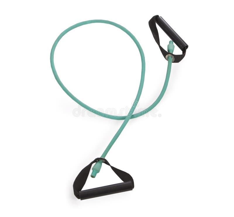 Green Fitness Expander Equipment Stock Image - Image of aerobics ...