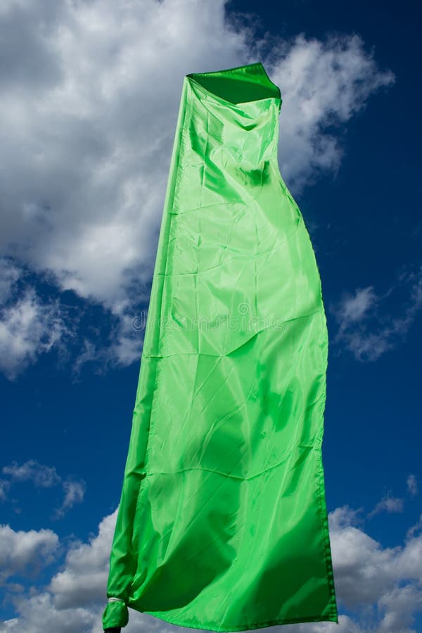 Eco-Schools Flag stock photo. Image of wind, green, sustainability ...