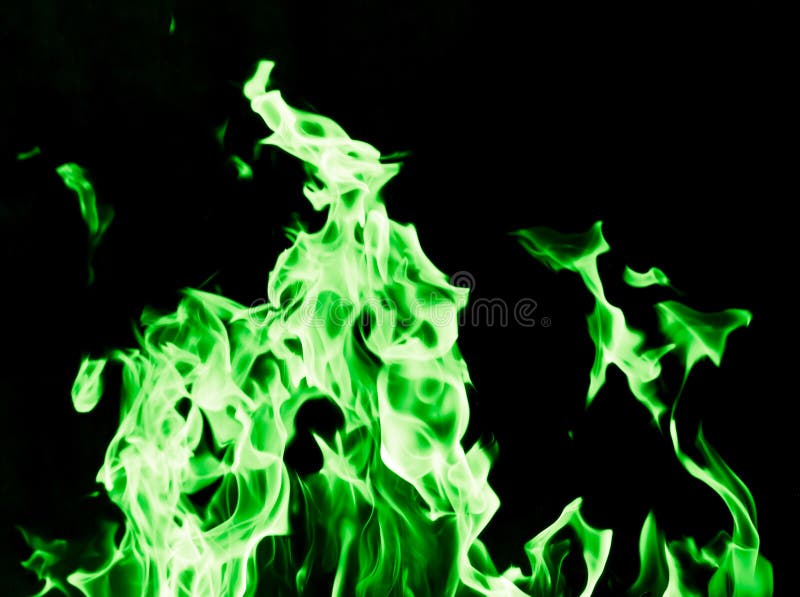 Green Flame Wallpaper