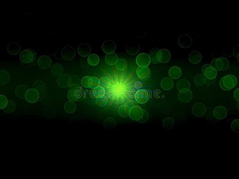 Green Flare Background stock illustration. Illustration of esotericism ...