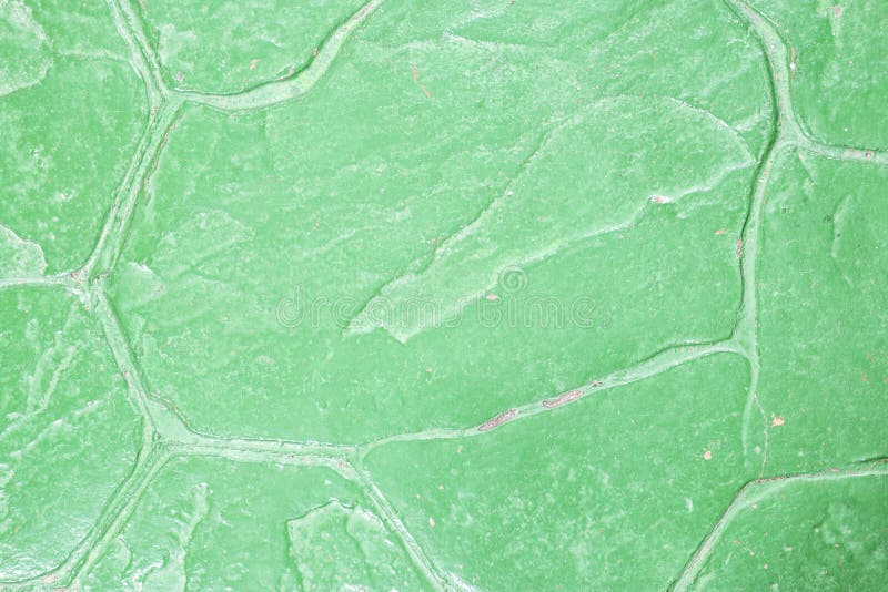 Green floor, Closeup of a green old floor texture simulating