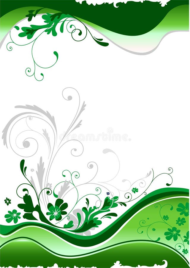 Floral corner stock vector. Illustration of summer, pattern - 6647164