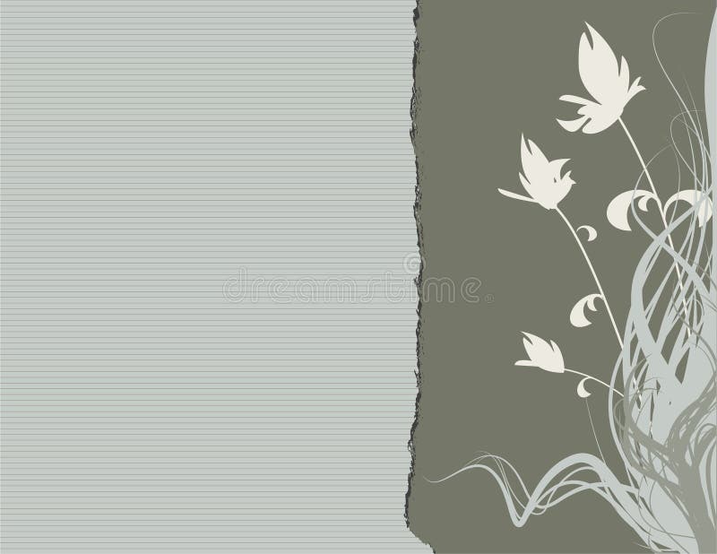 Green Floral Edge stock vector. Illustration of nature - 5067245