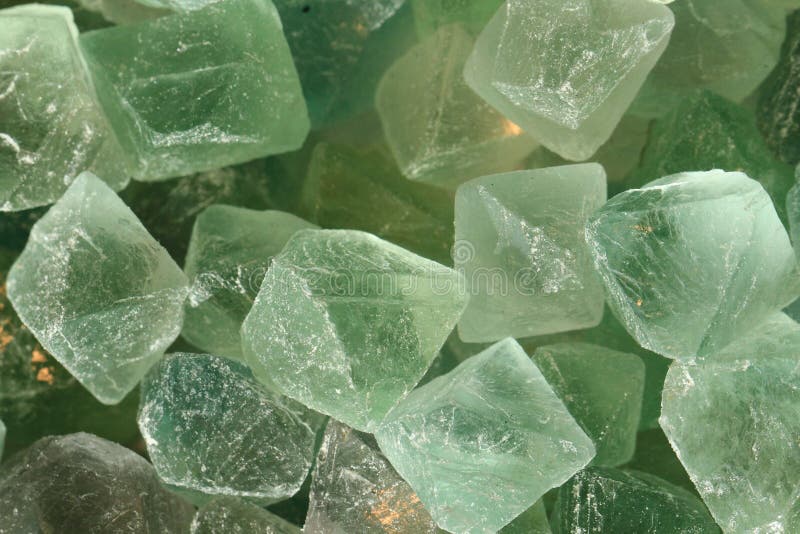 Green Fluorite Mineral Background Stock Image - Image of gemstone ...