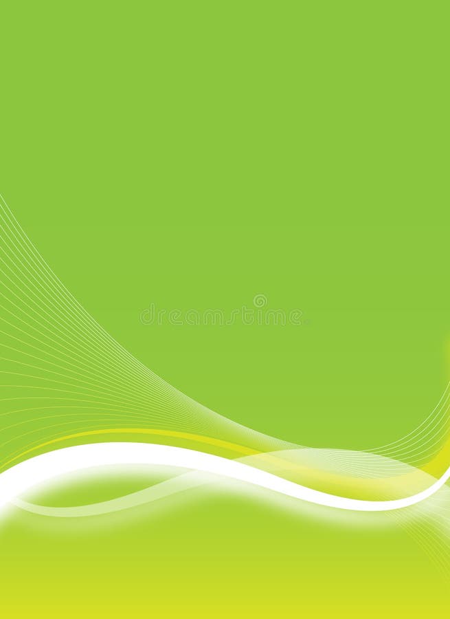 Green flyer design stock illustration. Illustration of flyer - 10603665