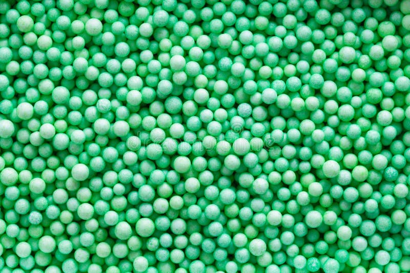 Green Foam Balls Background Stock Photo - Image of foam, polystyrene ...