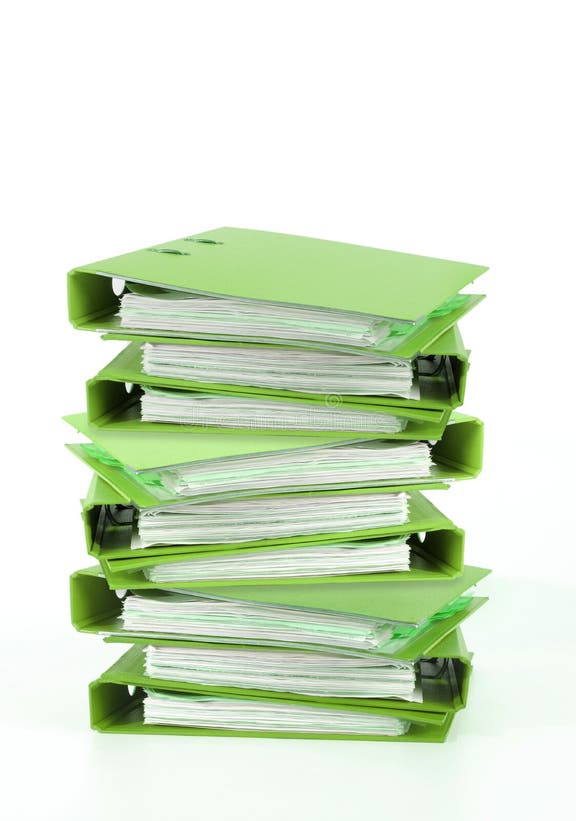 Green folder stock image. Image of check, folder, green - 21704351