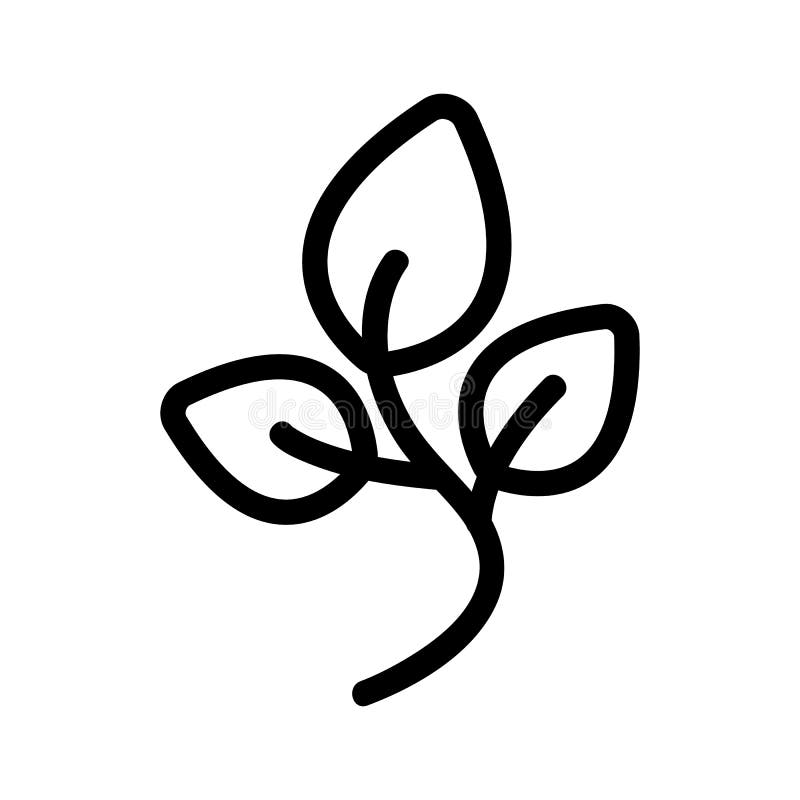 Green Foliage Icon Vector. Isolated Contour Symbol Illustration Stock ... Green Foliage Icon Vector. Isolated Contour Symbol Illustration Stock ...