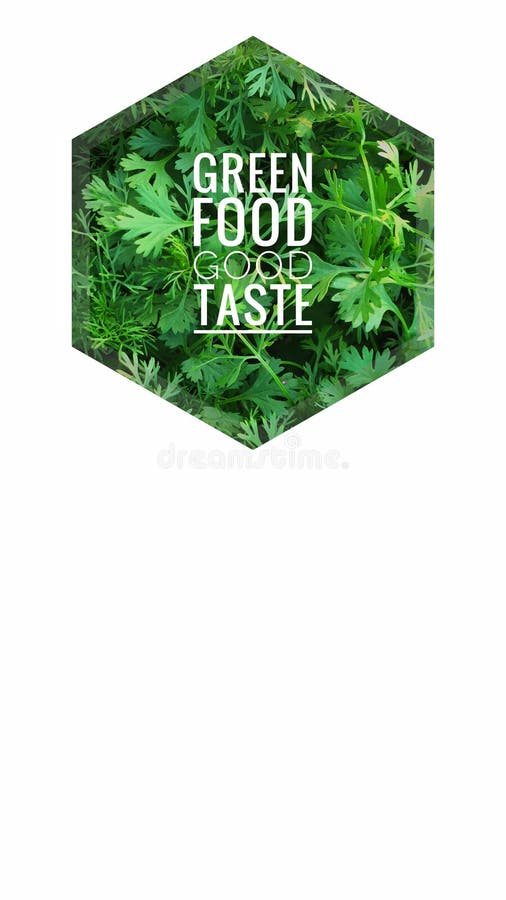 Green food good taste stock illustration. Illustration of abstract ...