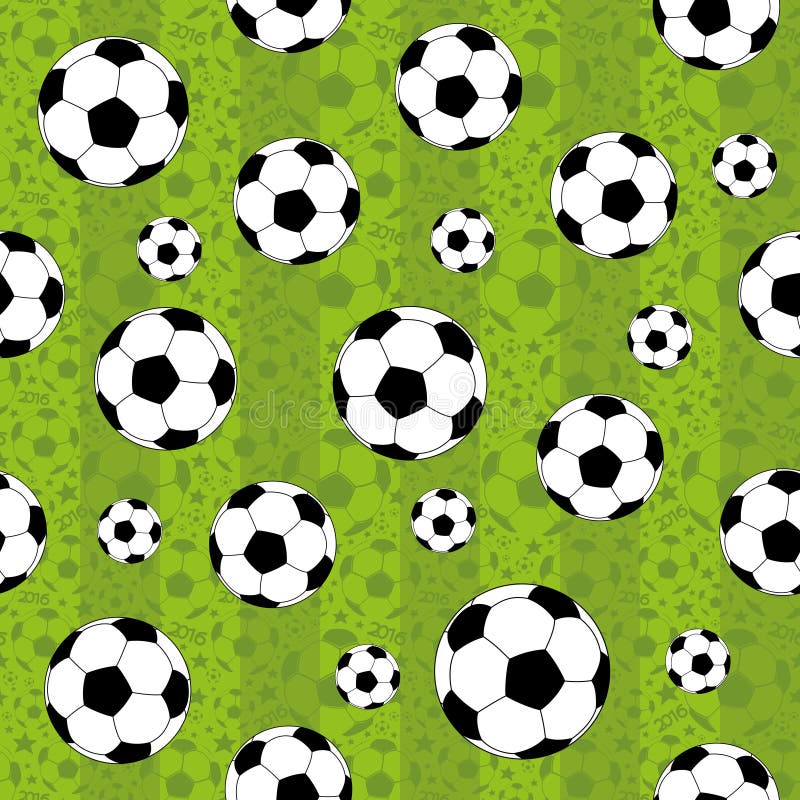 Green football pattern stock vector. Illustration of pattern - 67953031