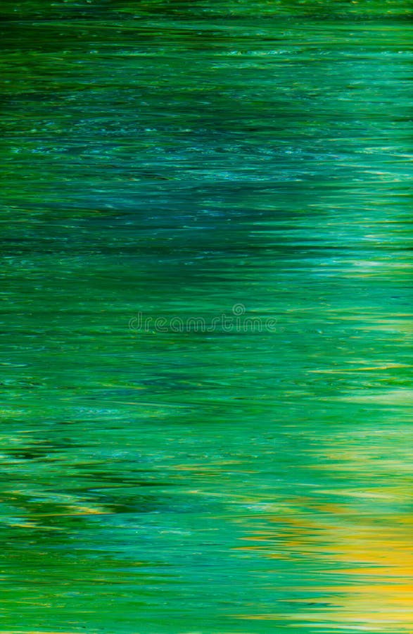 Green Forest River Reflection Abstract Background Stock Image - Image ...