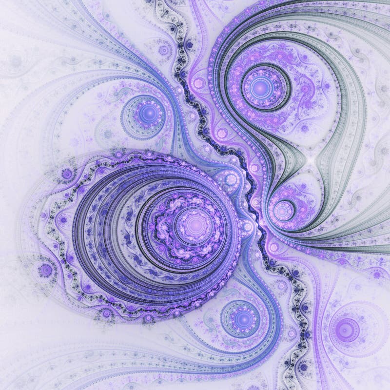 Green fractal clockwork stock illustration. Illustration of concept ...