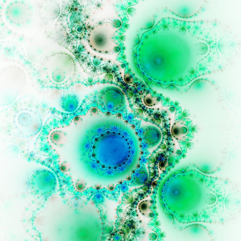 Green fractal clockwork stock illustration. Illustration of clockwork ...