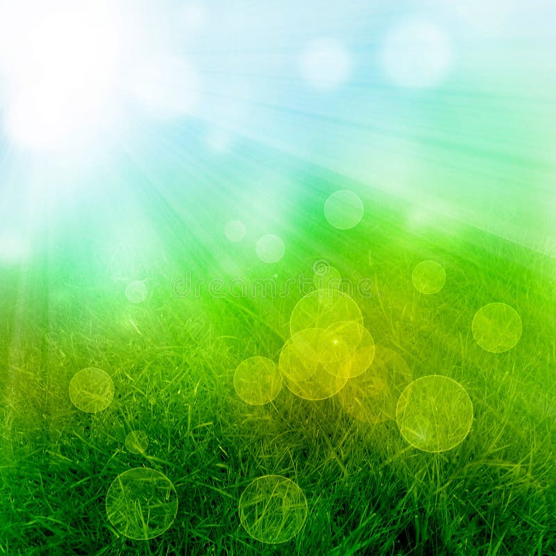 Green and fresh background stock illustration. Illustration of abstract ...