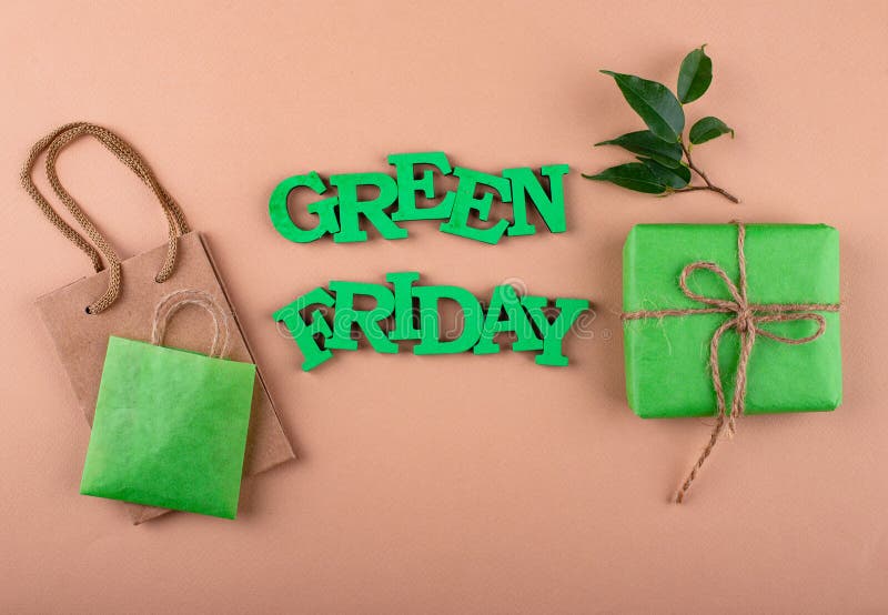 Green Friday Eco Friendly Concept Stock Photo - Image of background ...