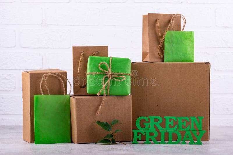 Green Friday Eco Friendly Concept Stock Photo - Image of label, symbol ...